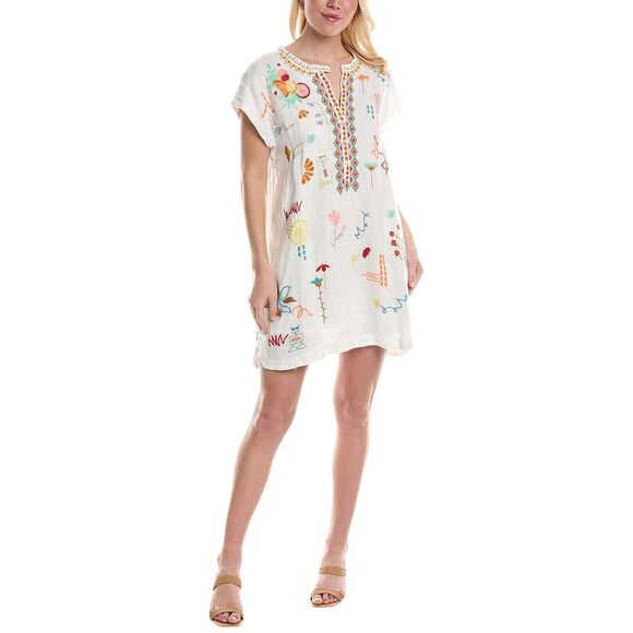 Johnny Was | Dresses | Johnny Was Lemona Linen Mini Dress | Poshmark